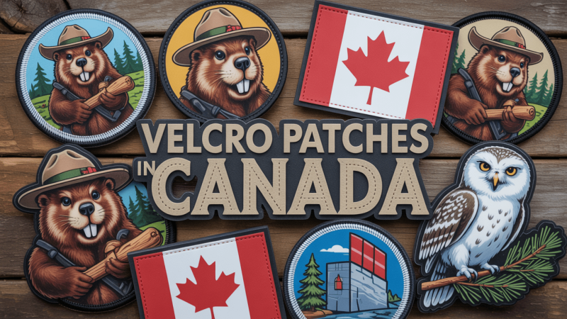 What are the Benefits of Velcro Backed Patches in Canada
